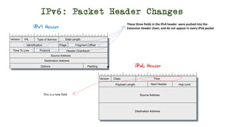IETF 113: IPv6 fragmentation and EH behaviours | PDF