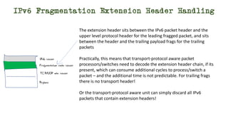 IETF 113: IPv6 fragmentation and EH behaviours | PDF