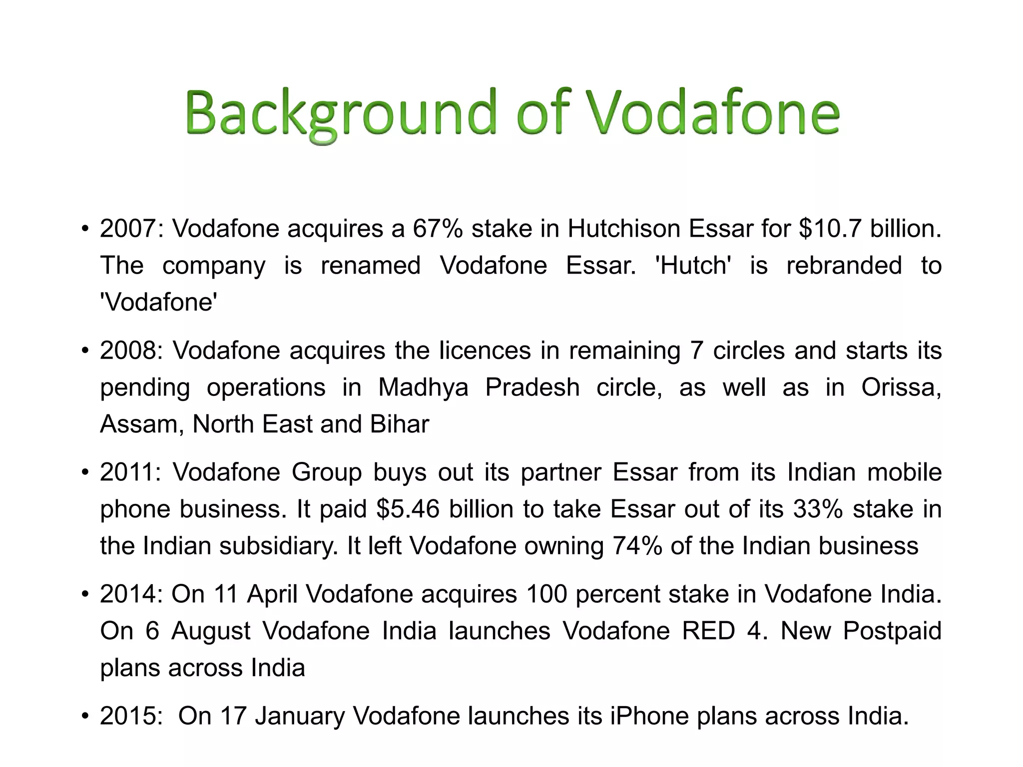 Hutch – vodafone case study | PPTX