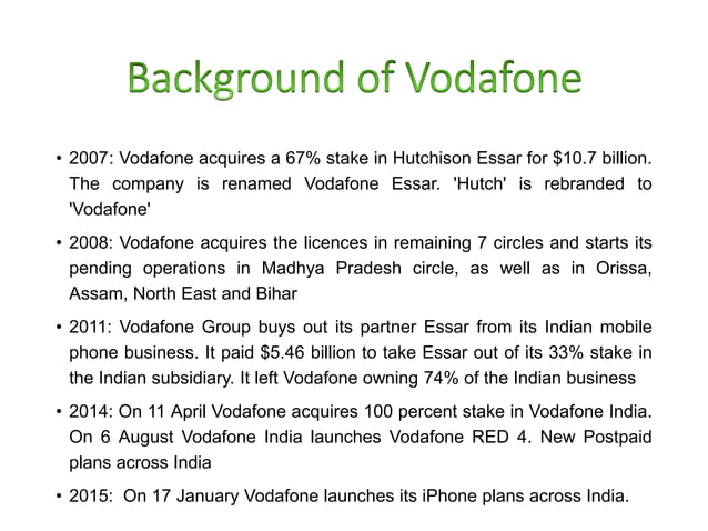 Hutch – vodafone case study | PPTX