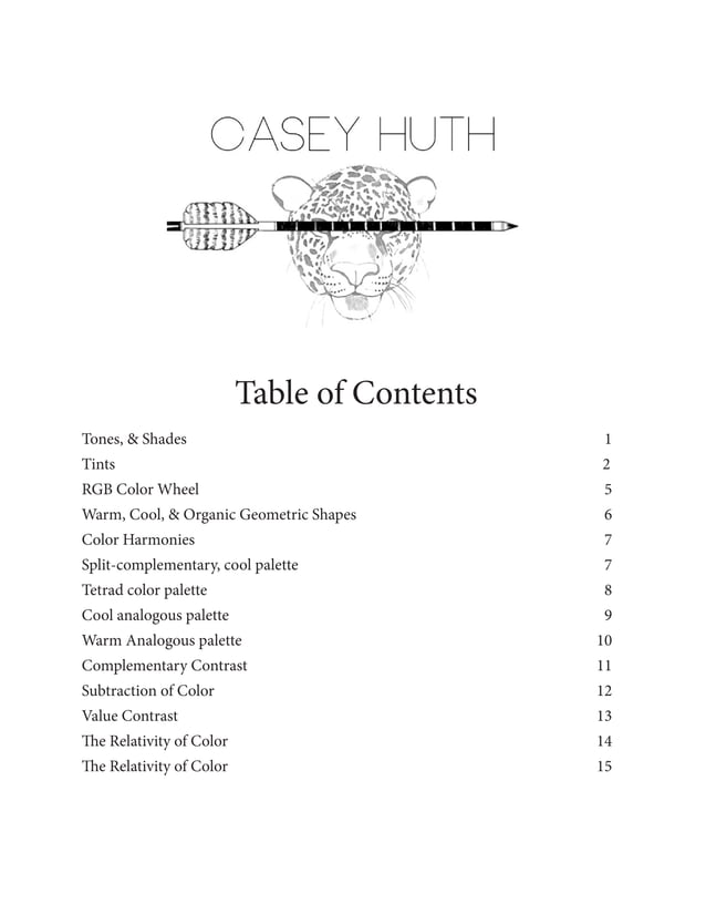 Color Theory Portfolio | PDF