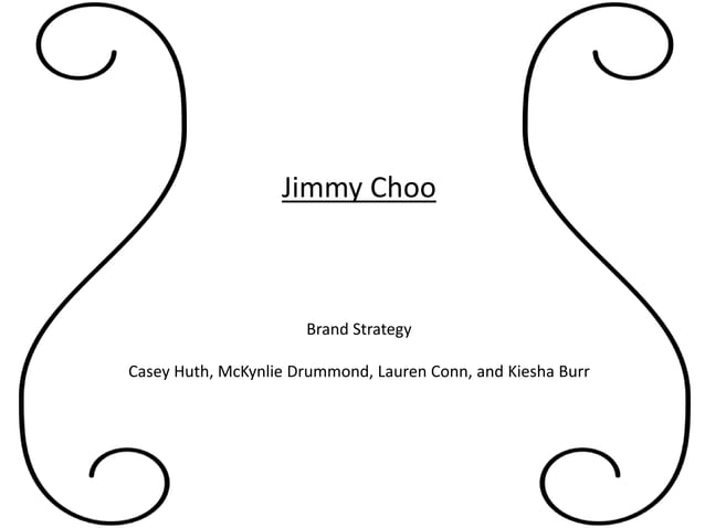 Jimmy Choo // Brand Case Study | PPTX