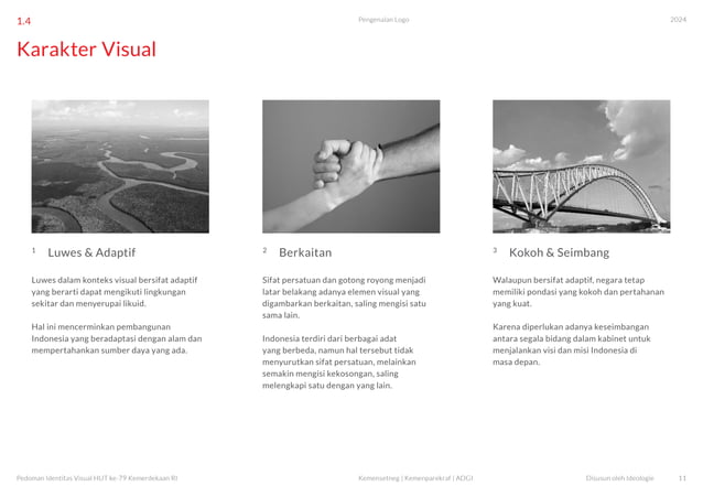 Pedoman Identitas Visual HUT RI KE-79- Publik | PDF