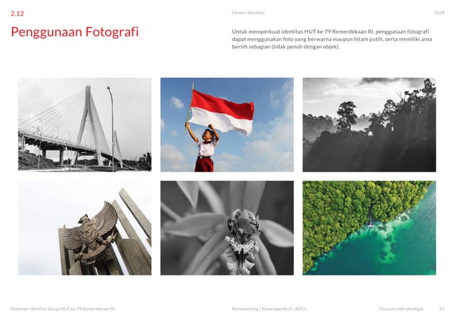 Pedoman Identitas Visual HUT RI KE-79- Publik | PDF