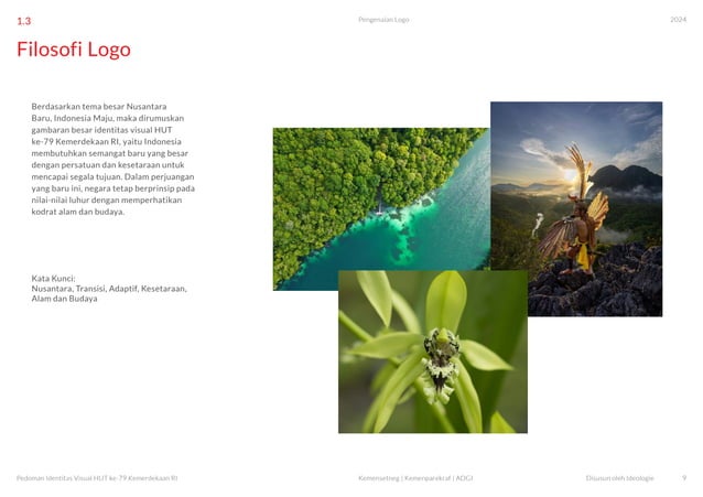Pedoman Identitas Visual HUT RI KE-79- Publik | PDF