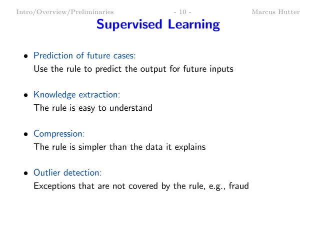 Introduction to Statistical Machine Learning | PDF
