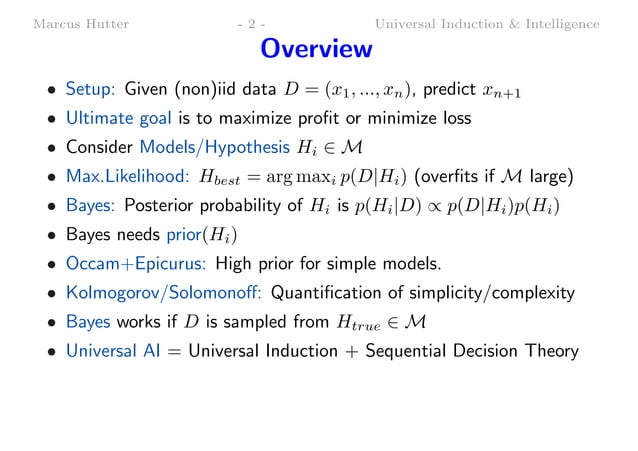 Foundations of Machine Learning | PPT