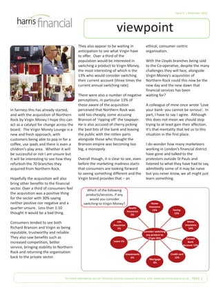 Perceptions of the Financial Services Industry - Revisited | PDF