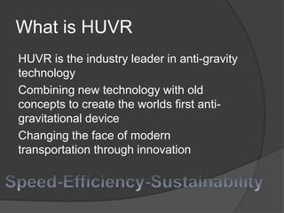 HUVR board | PPTX
