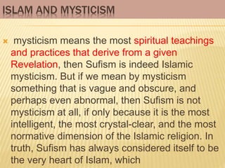 Mysticism by Aldous Huxley | PPTX