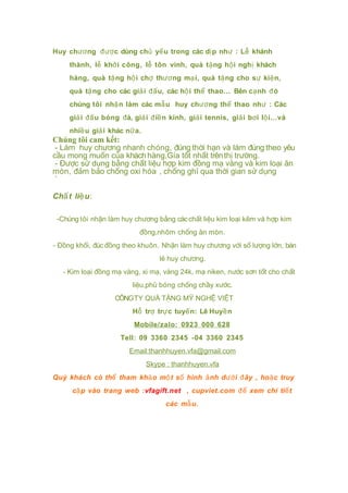 Huy chương vàng,bạc,đồng,huy chương trao giải thưởng,huy chương bóng đá giá rẻ | DOC