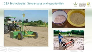A gender-transformative approach to climate-smart agriculture | PPTX