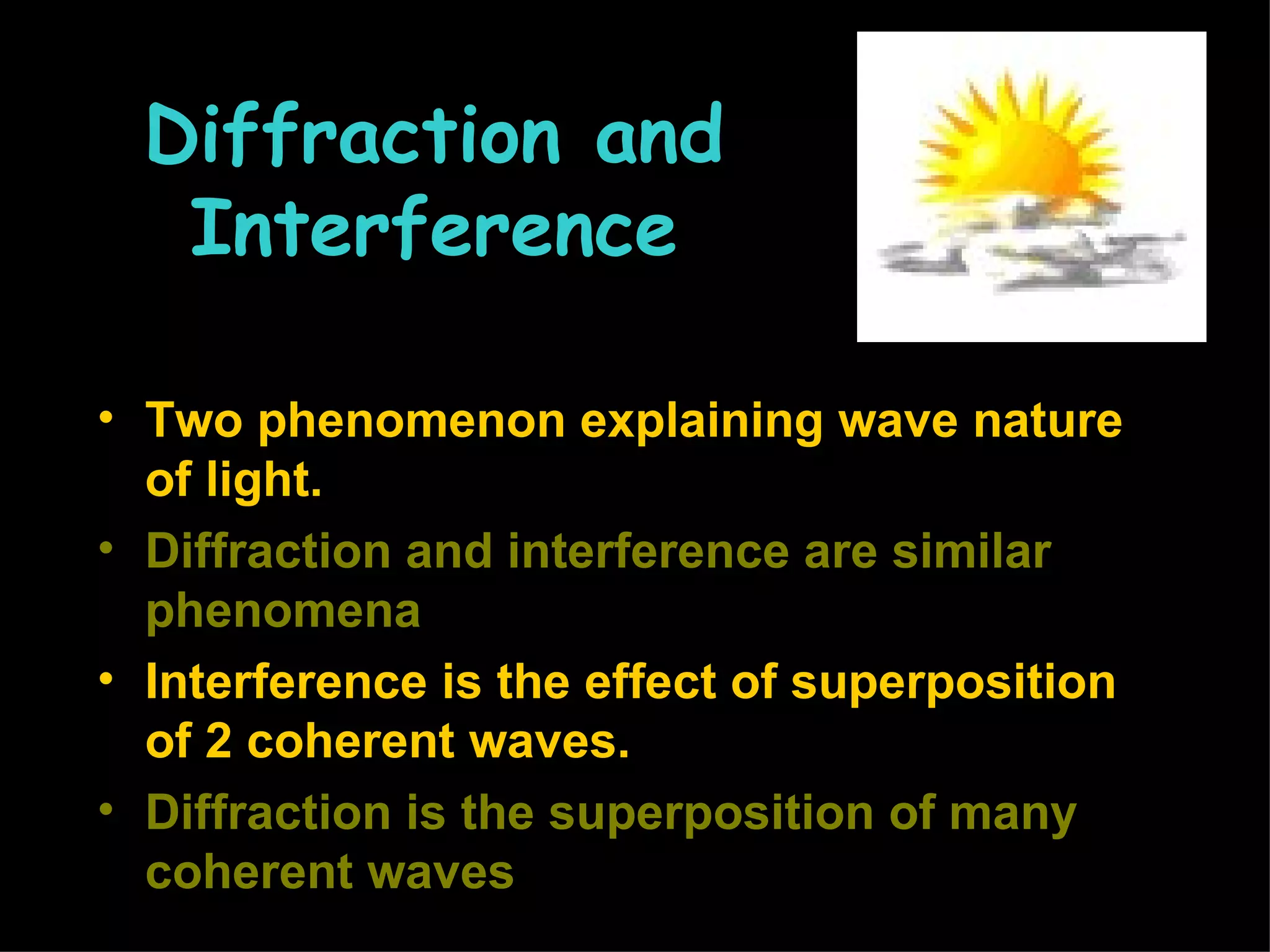 A project on wave nature of light | PPT