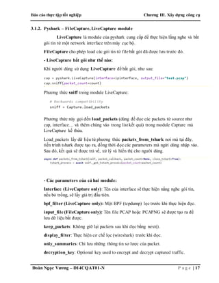 Beezo Share - Đồ Án Thực Tập Công Cụ Giám Sát Mạng Python | DOCX