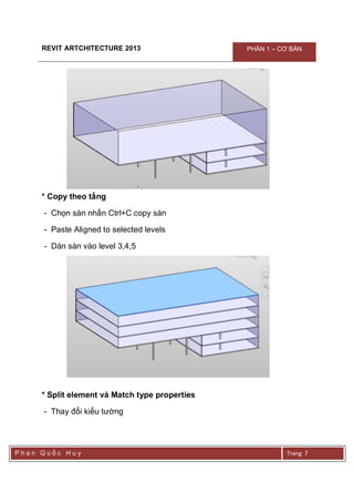 Giáo trình Revit Architecture (Revit kiến trúc) 2013 Phần 1 Getting ...