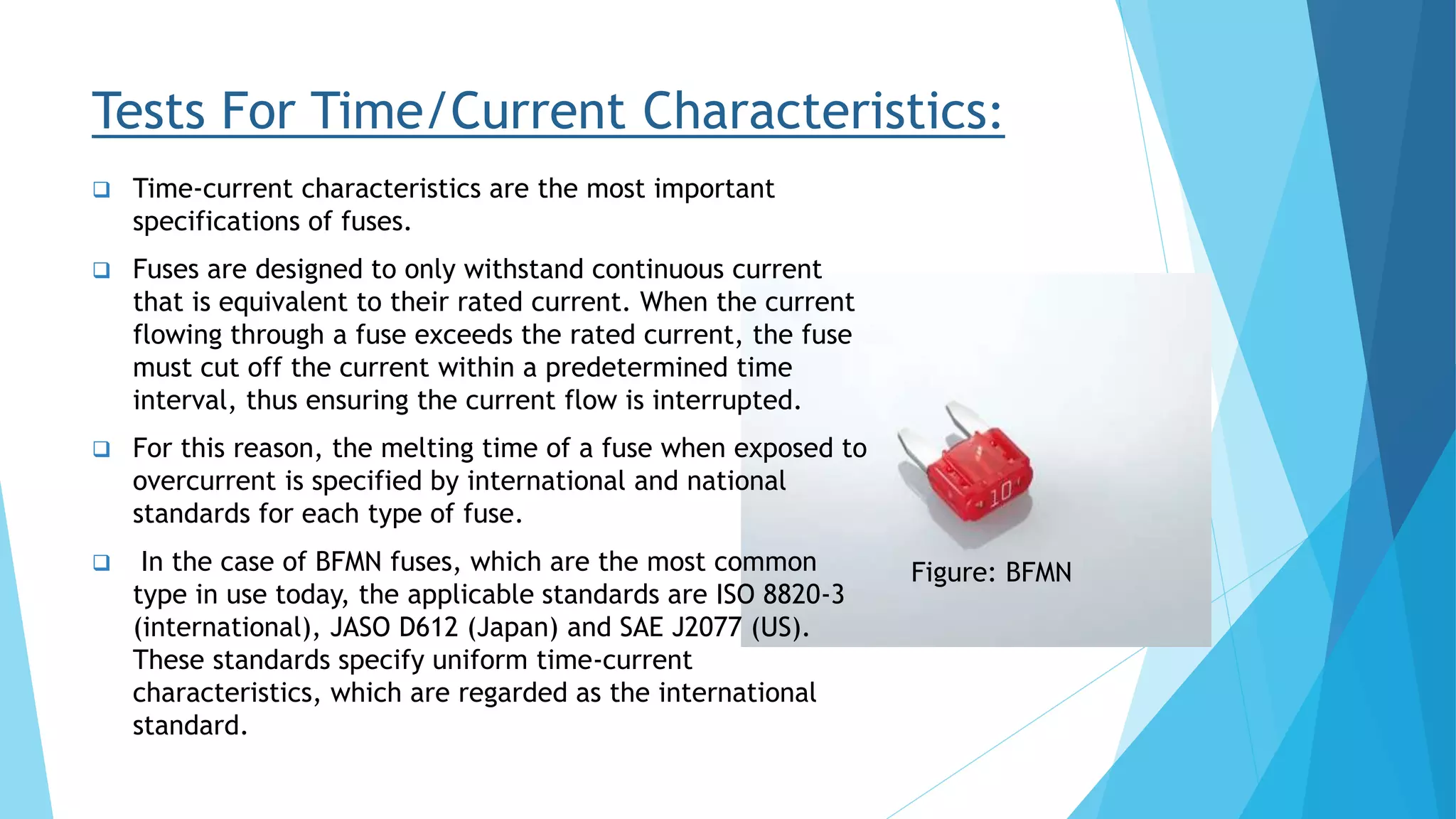 High voltage fuse test techniques | PPTX