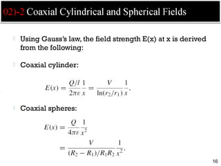 Electrostatic fields and field stress control | PPT