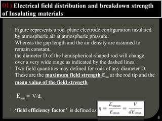 Electrostatic fields and field stress control | PPT