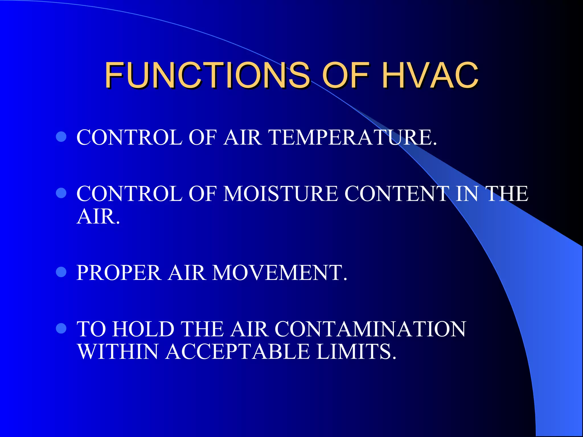 Hvac presentation for beginers | PPT