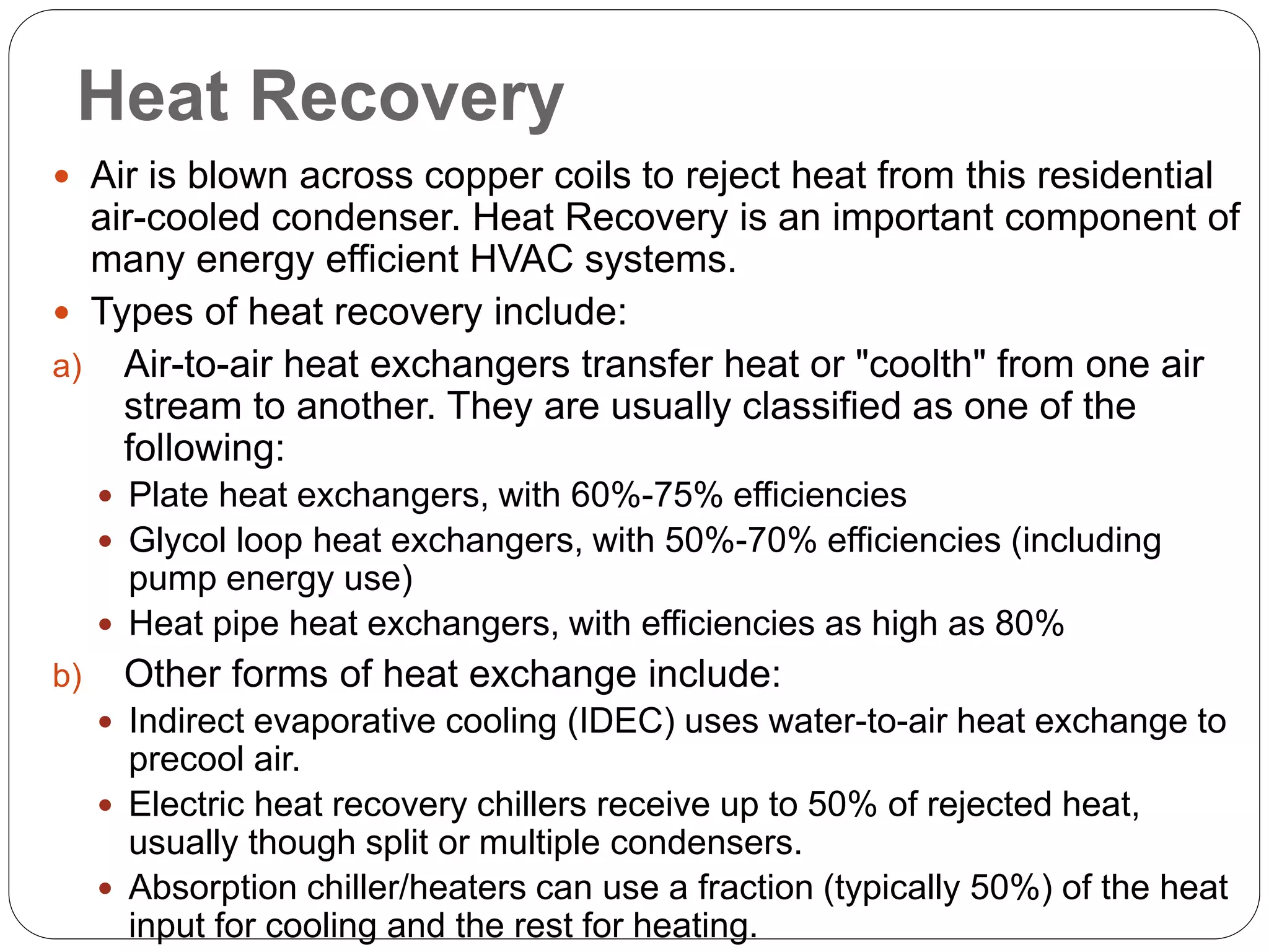 HVAC FOR ENERGY EFFICIENT BUILDING | PPTX