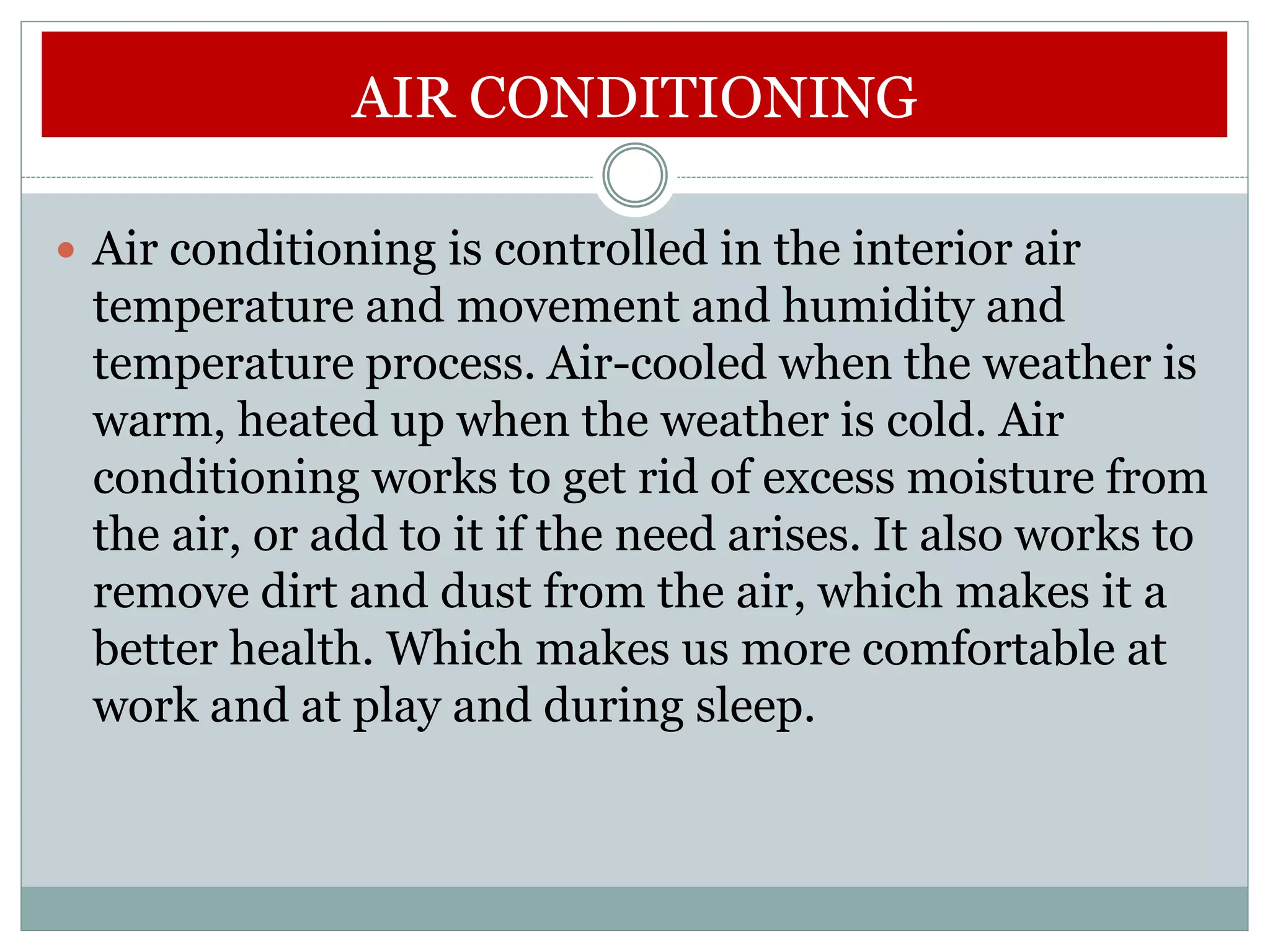 Introduction to HVAC system. | PPTX