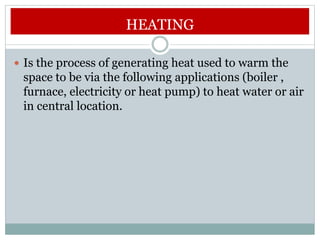 Introduction to HVAC system. | PPTX