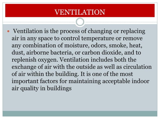 Introduction to HVAC system. | PPTX | Indoor Environmental Quality ...