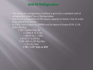 Hvac & Refrigeration | PPTX