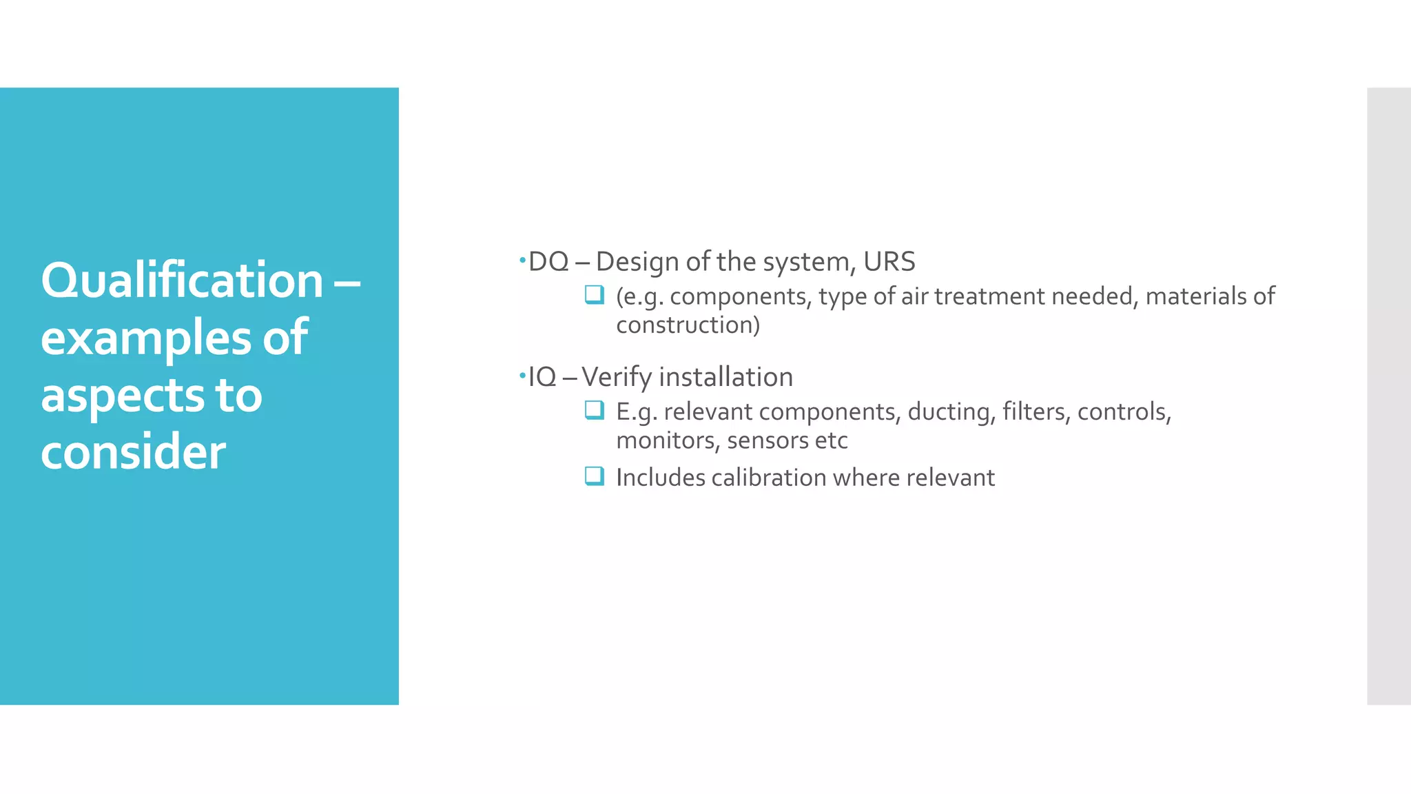 Qualification of HVAC Systems As Per WHO | PPTX