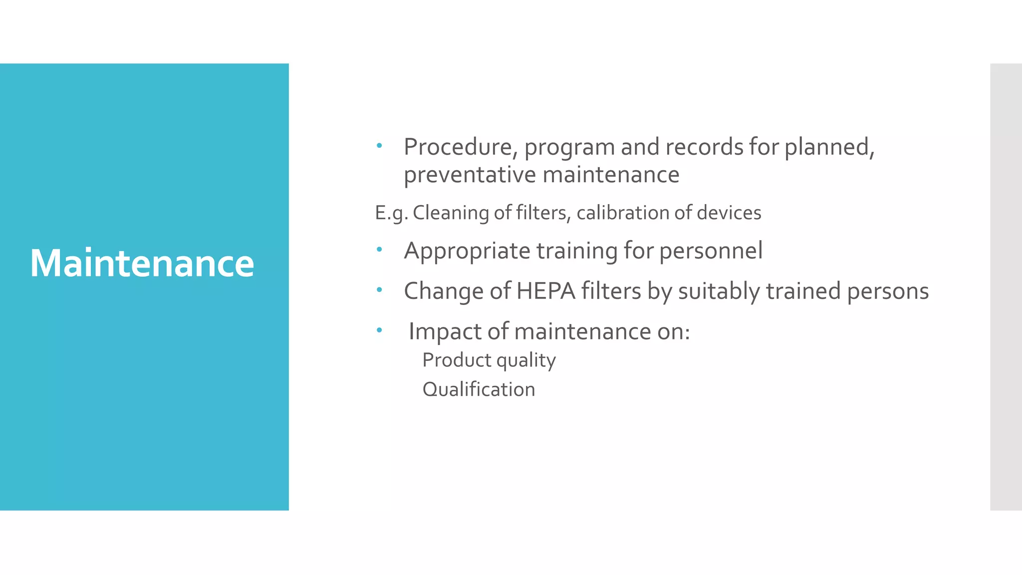 Qualification of HVAC Systems As Per WHO | PPTX