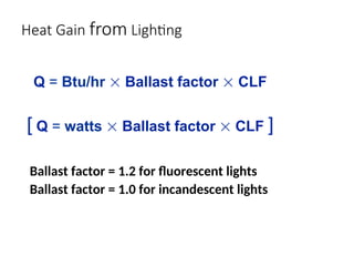 HVAC heating load -cooling-load-calculation.ppt