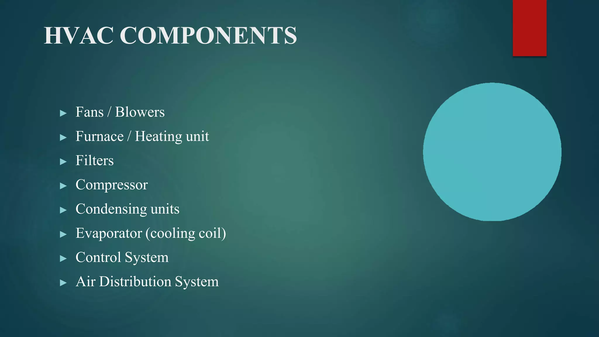 HVAC and heat transfer.pptx