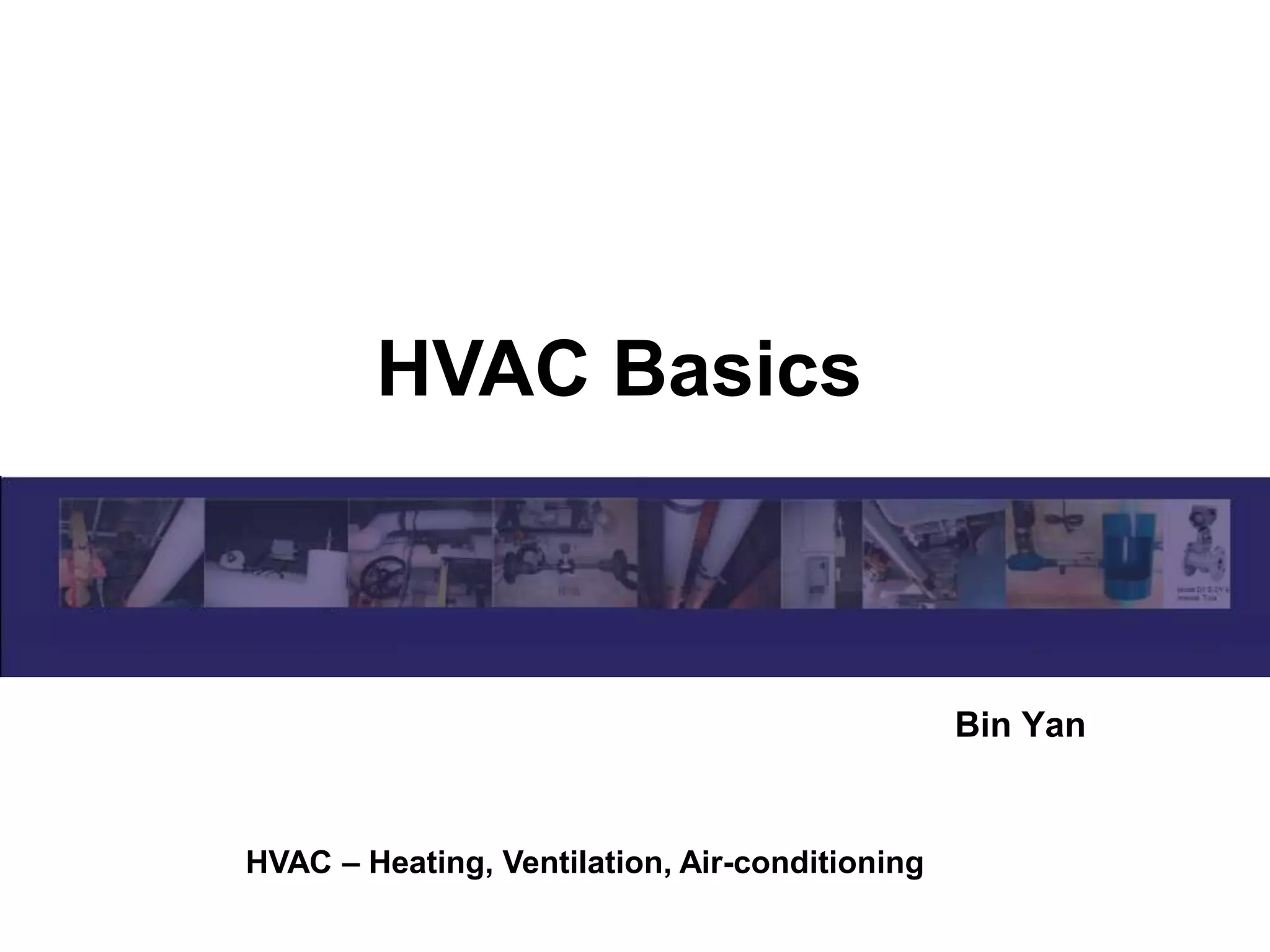 Hvac basics | PPTX