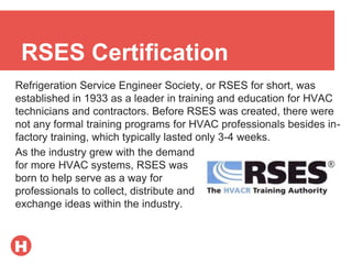 HVAC Certification Guide | PPTX | Indoor Environmental Quality | Home ...