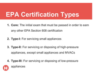 HVAC Certification Guide | PPTX