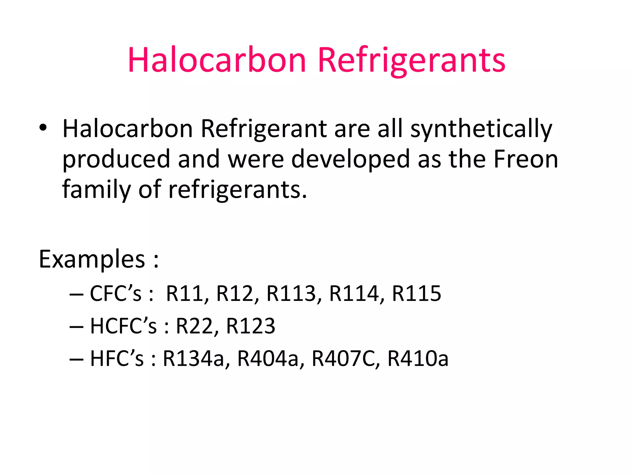 Applications of Refrigeration & Air Conditioning | PPTX