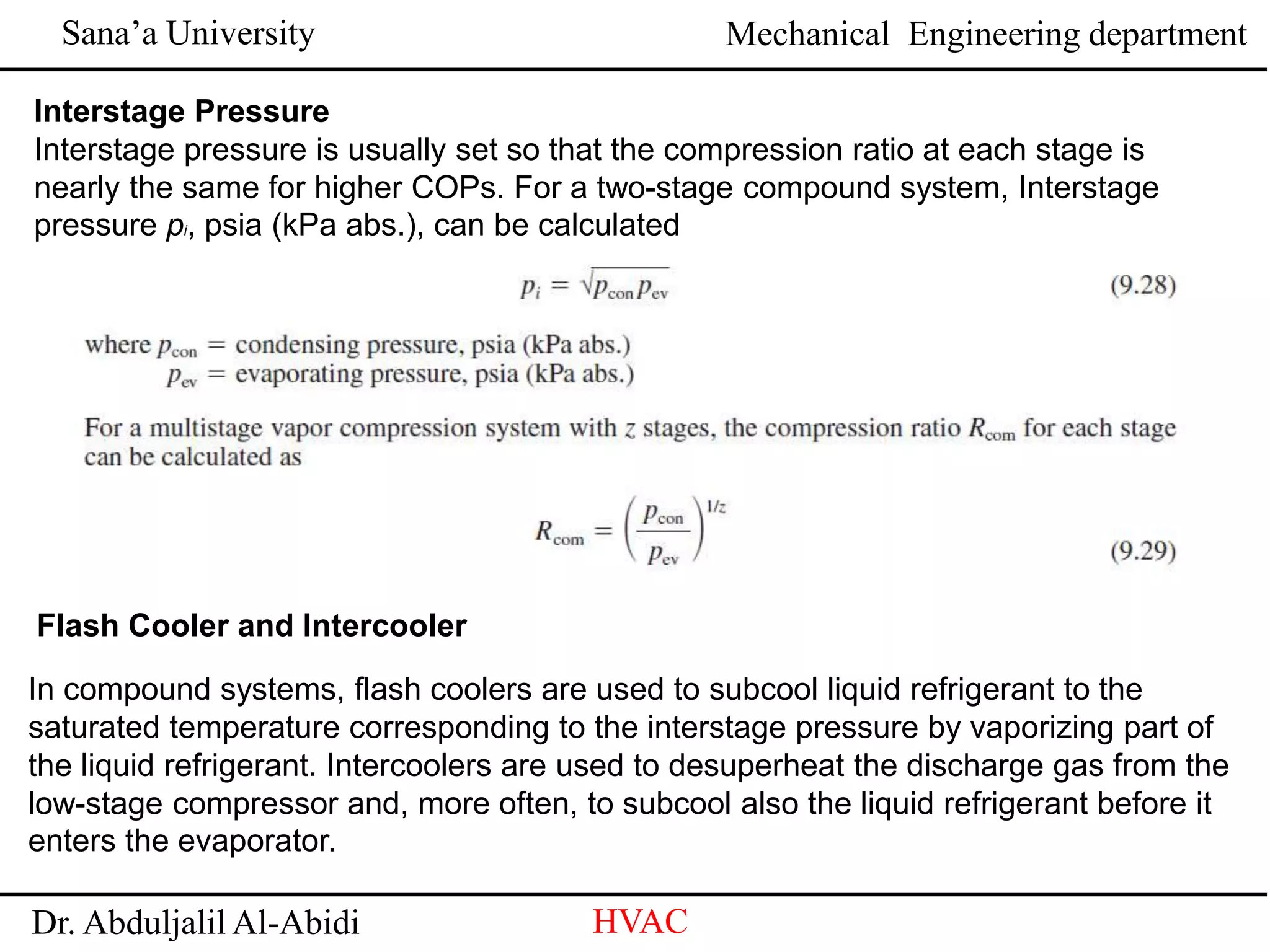 Vapor Compression Refrigeration System | PPTX