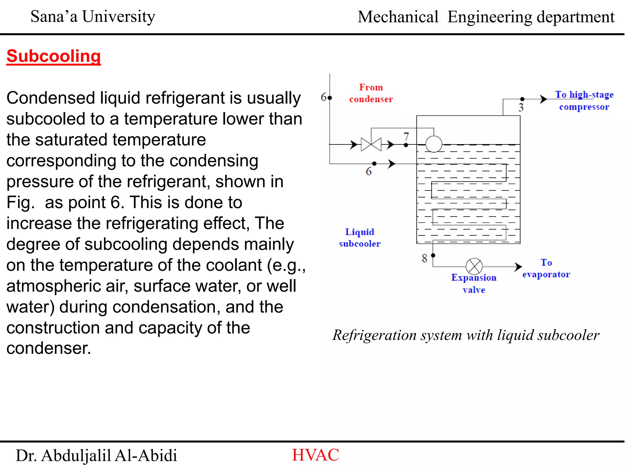 Vapor Compression Refrigeration System | PPTX