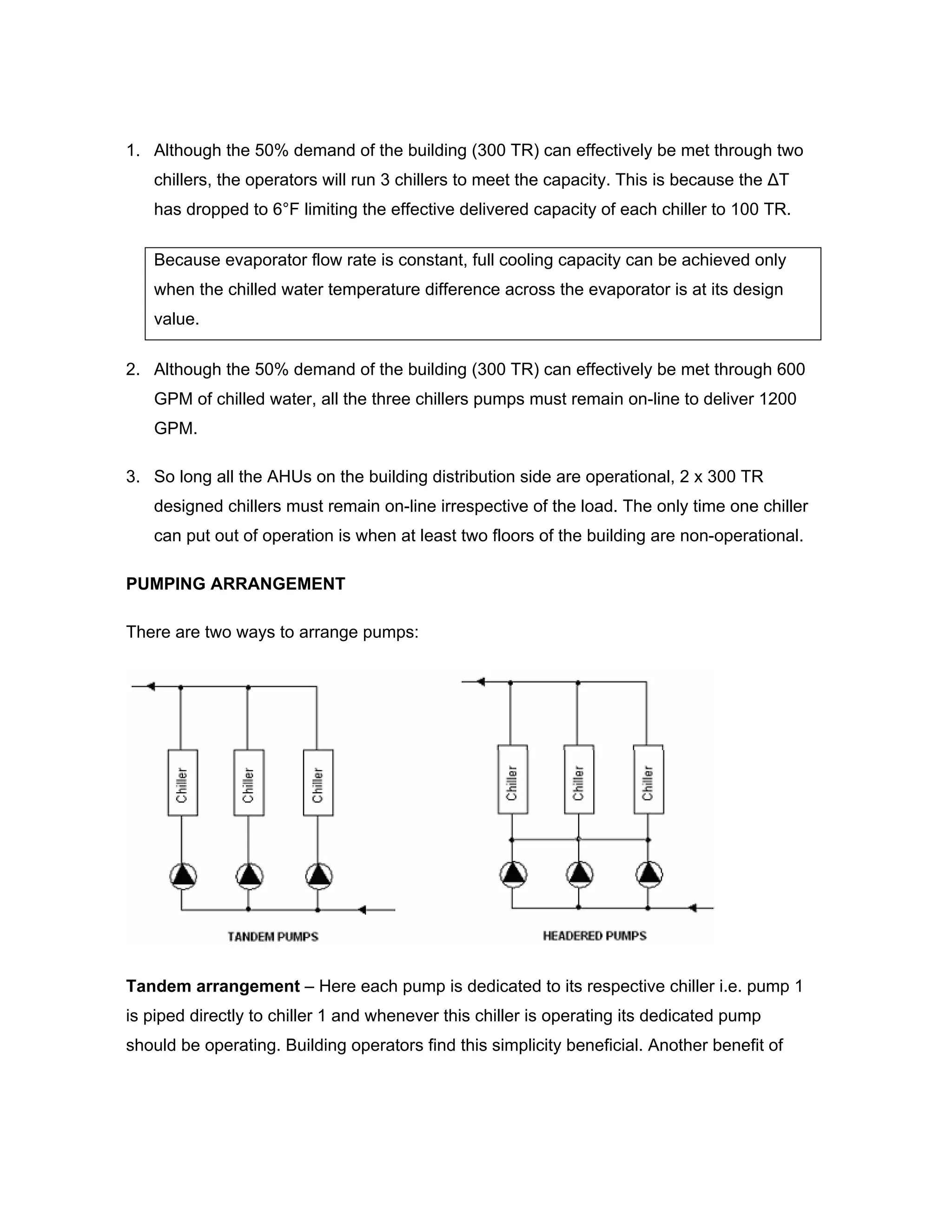 Hvac chilled water distribution schemes | PDF