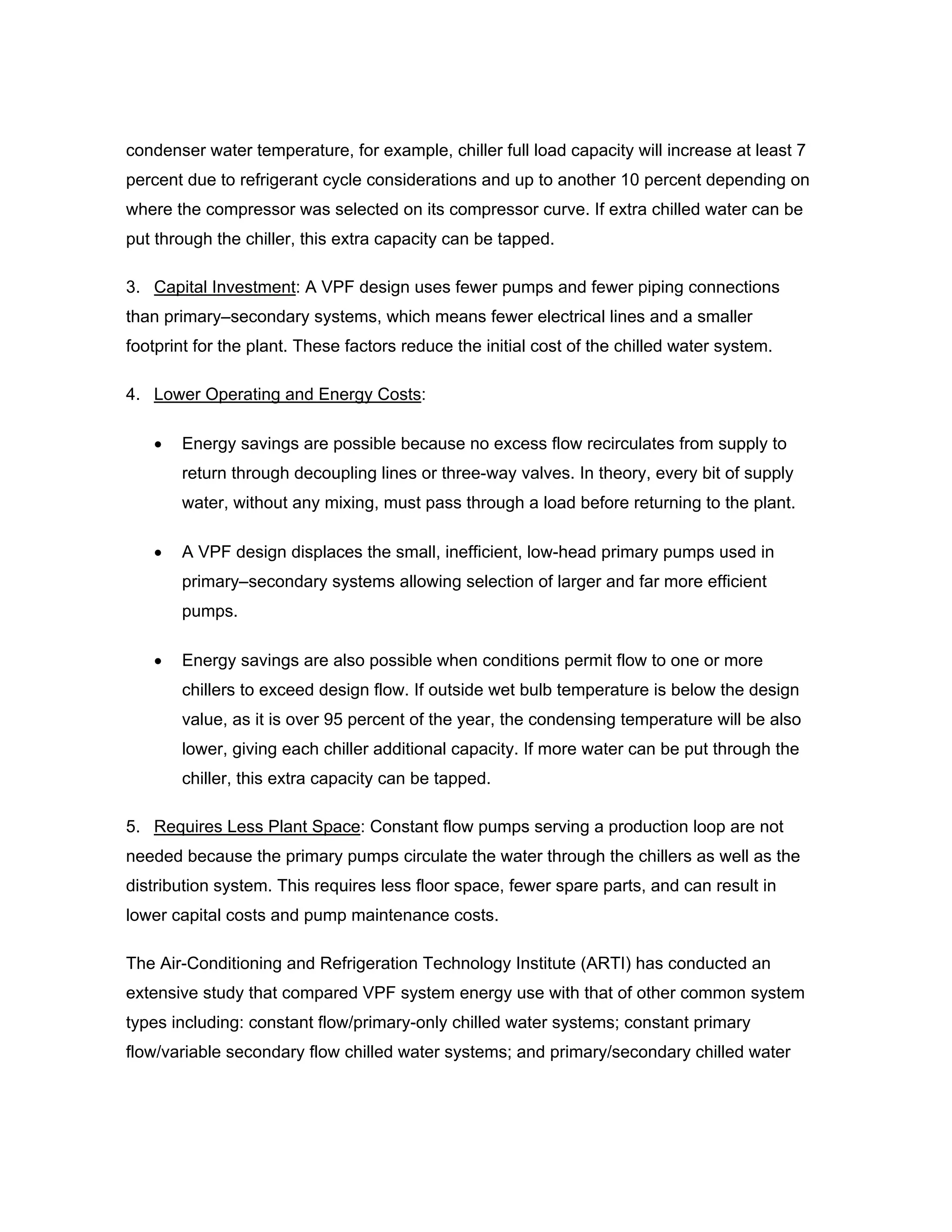 Hvac chilled water distribution schemes | PDF