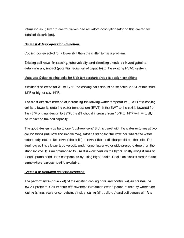 Hvac chilled water distribution schemes | PDF | Water Services | Home ...