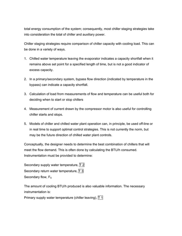 Hvac chilled water distribution schemes | PDF | Water Services | Home ...