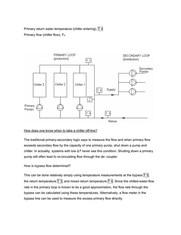 Hvac chilled water distribution schemes | PDF | Water Services | Home ...