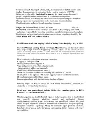 HVAC Chiller BMS Engineer | PDF