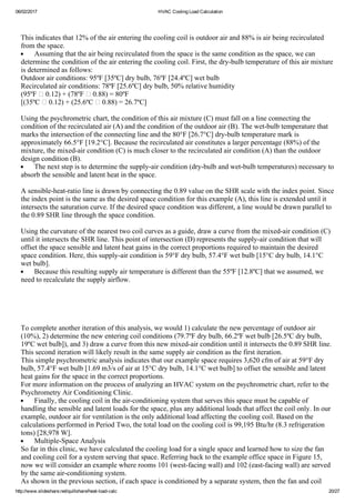 Hvac cooling load calculation | PDF