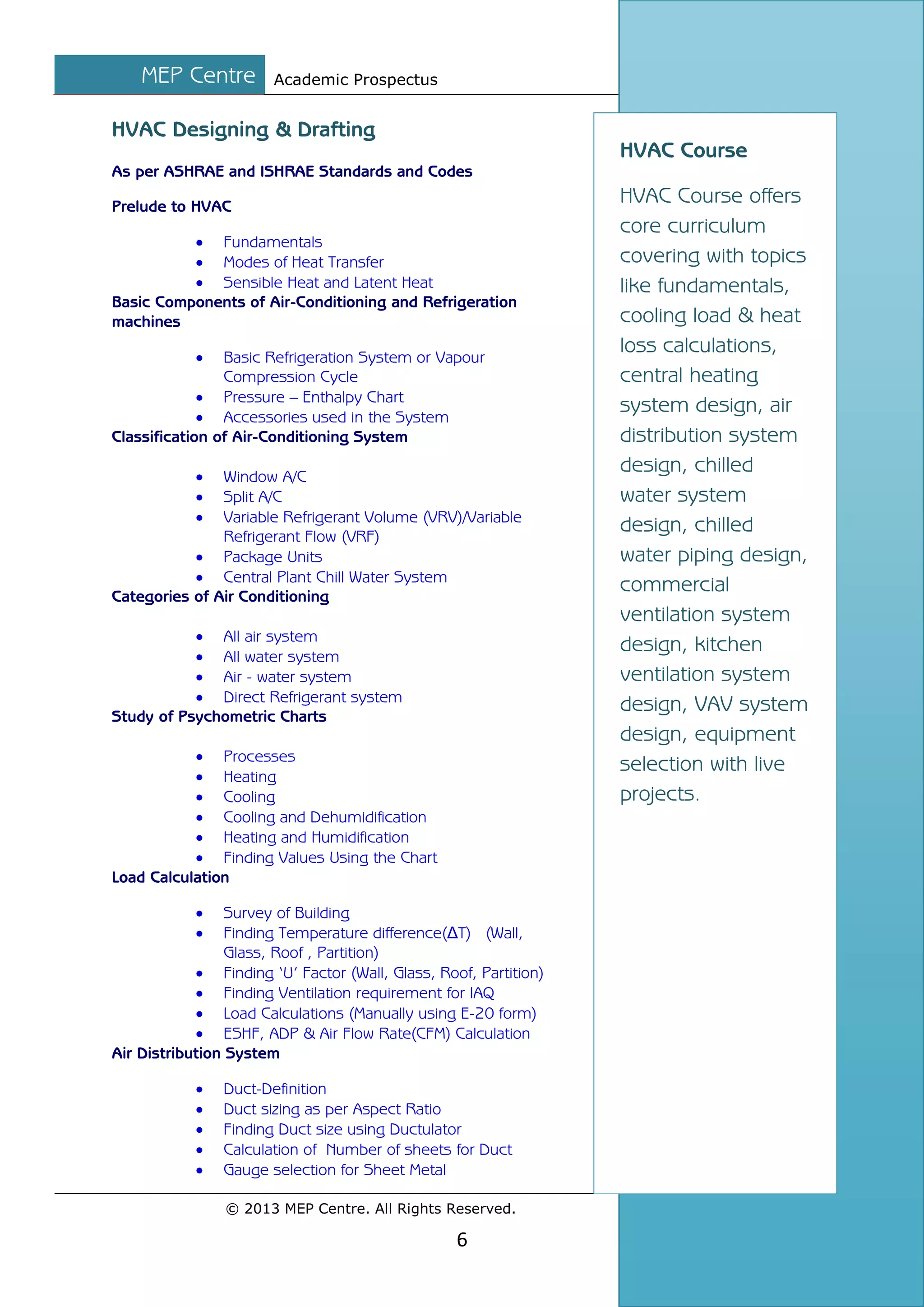 HVAC Training : Course brochure | PDF