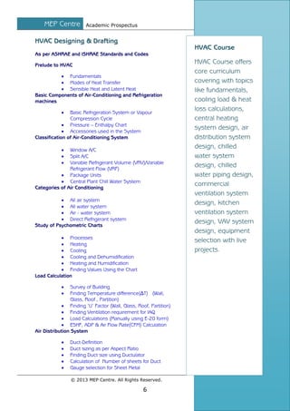 HVAC Training : Course brochure | PDF