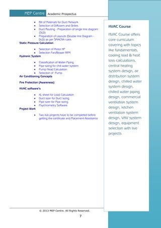 HVAC Training : Course brochure | PDF