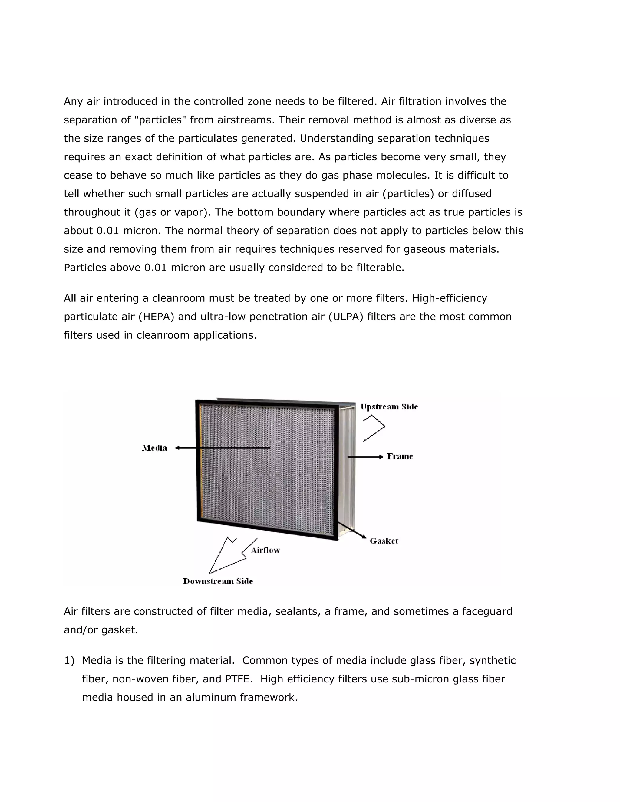 Hvac design for cleanroom facilities | PDF