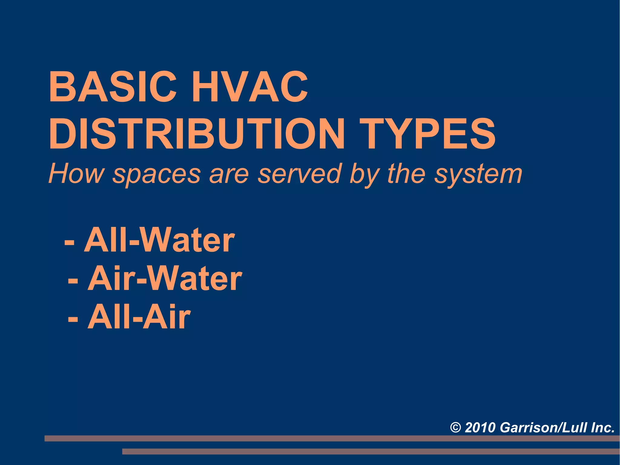 HVAC Distribution | PPT